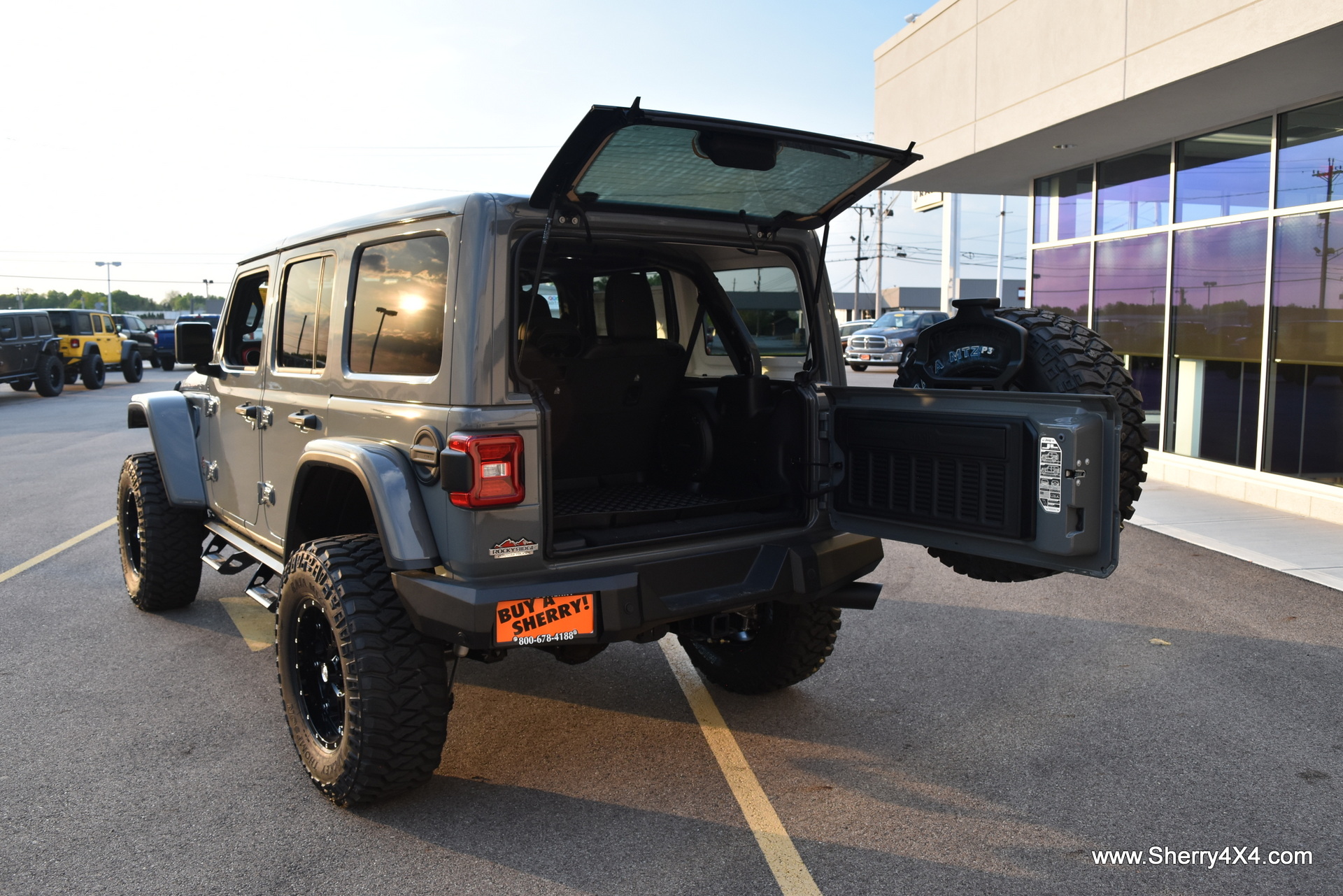 2019 Jeep Wrangler Unlimited - Rocky Ridge Trucks K2 | 28707T - Sherry 4x4