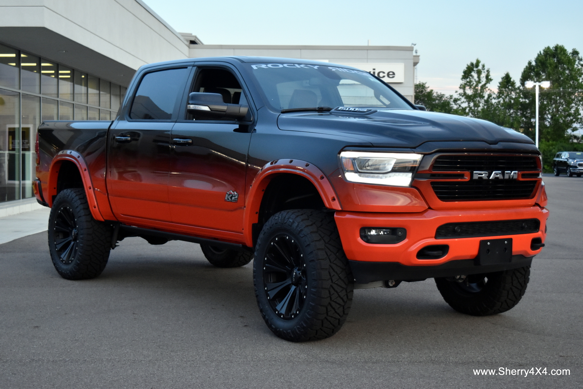 Lifted 2019 Ram 1500 - Rocky Ridge Trucks K2 | 29008T - Sherry 4x4