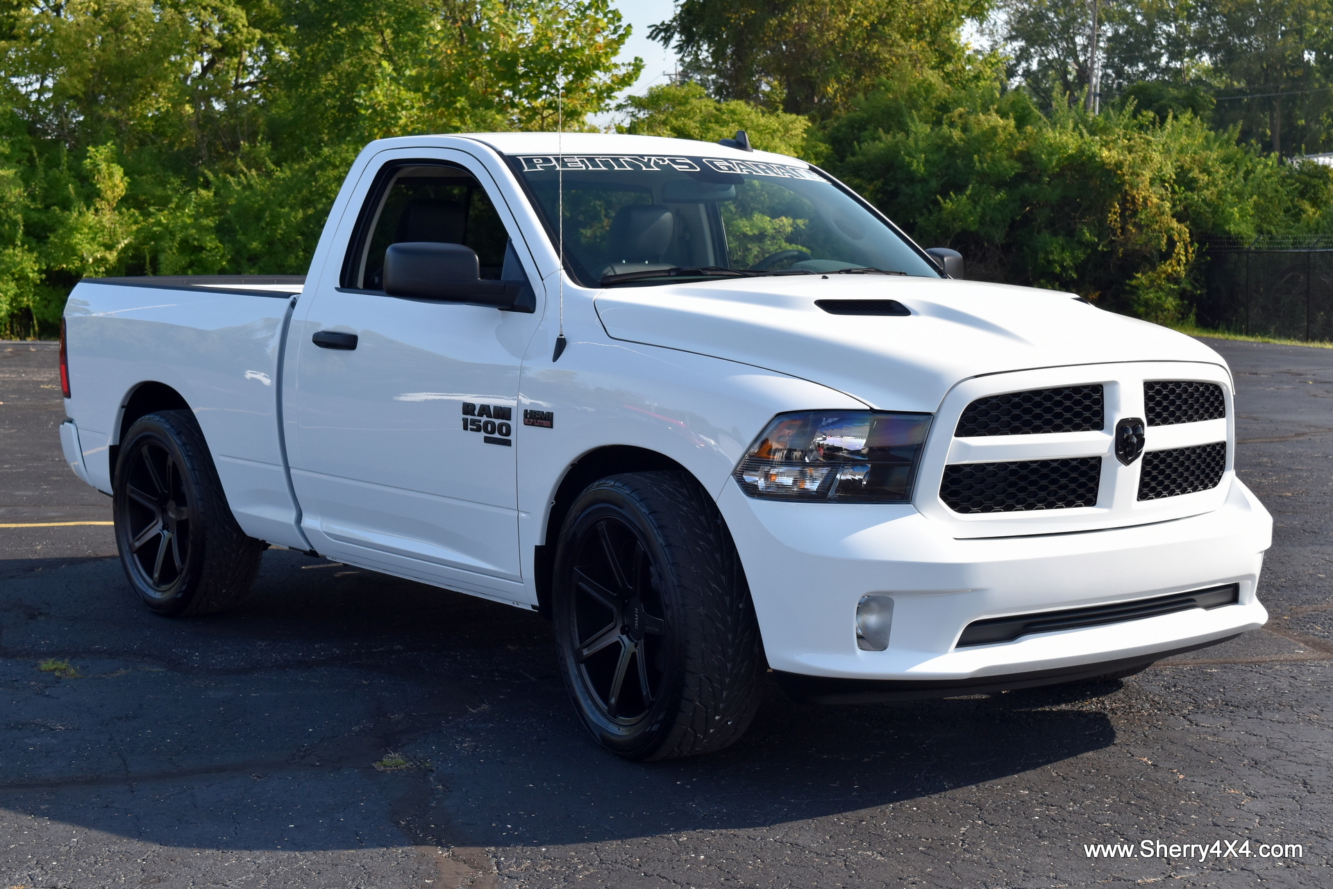 Lowered 2019 Ram 1500 - Petty's Garage Muscle Truck | 29034T - Sherry 4x4