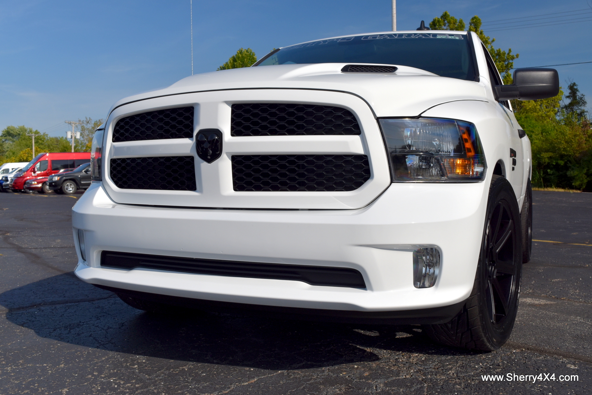 Lowered 2019 Ram 1500 - Petty's Garage Muscle Truck | 29034T - Sherry 4x4