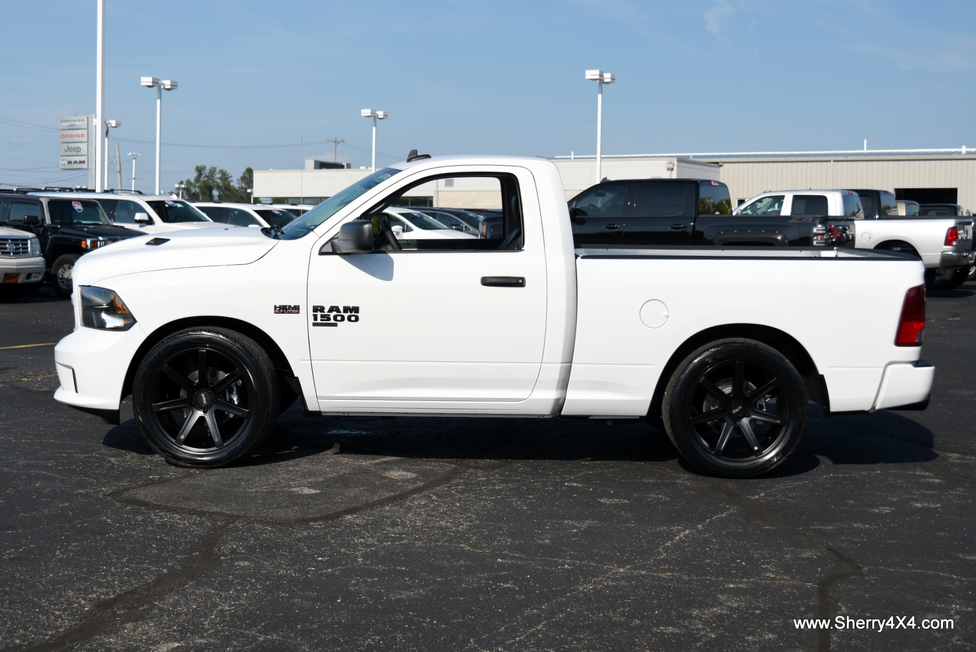 Lowered 2019 Ram 1500 - Petty's Garage Muscle Truck | 29034T - Sherry 4x4