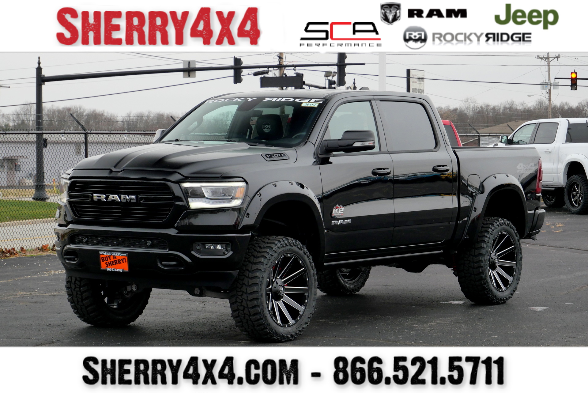 Lifted 2020 Ram 1500 - Rocky Ridge Trucks K2 | 29419T - Sherry 4x4