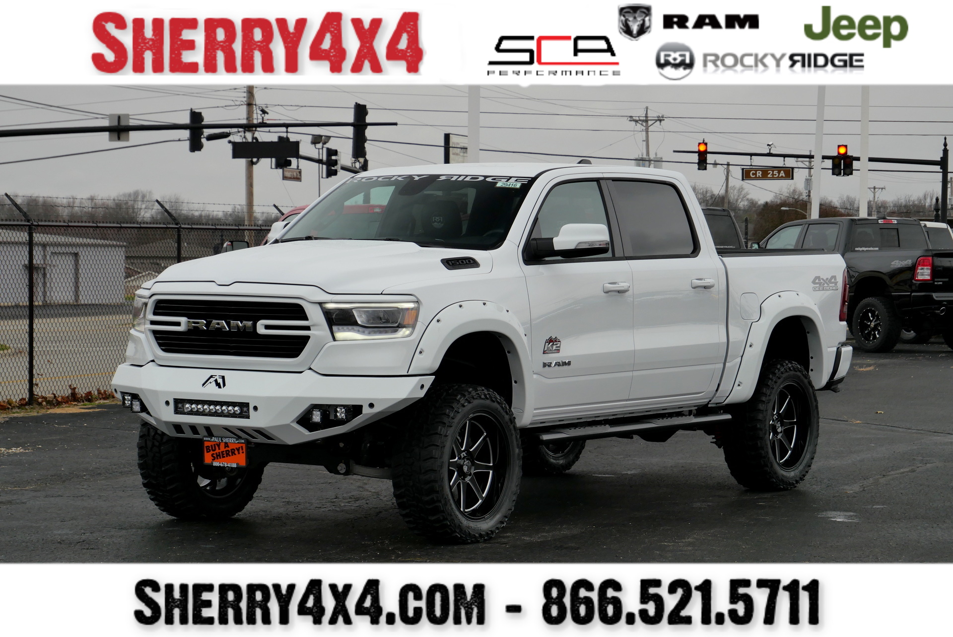 Lifted 2020 Ram 1500 - Rocky Ridge Trucks K2 | 29416T - Sherry 4x4