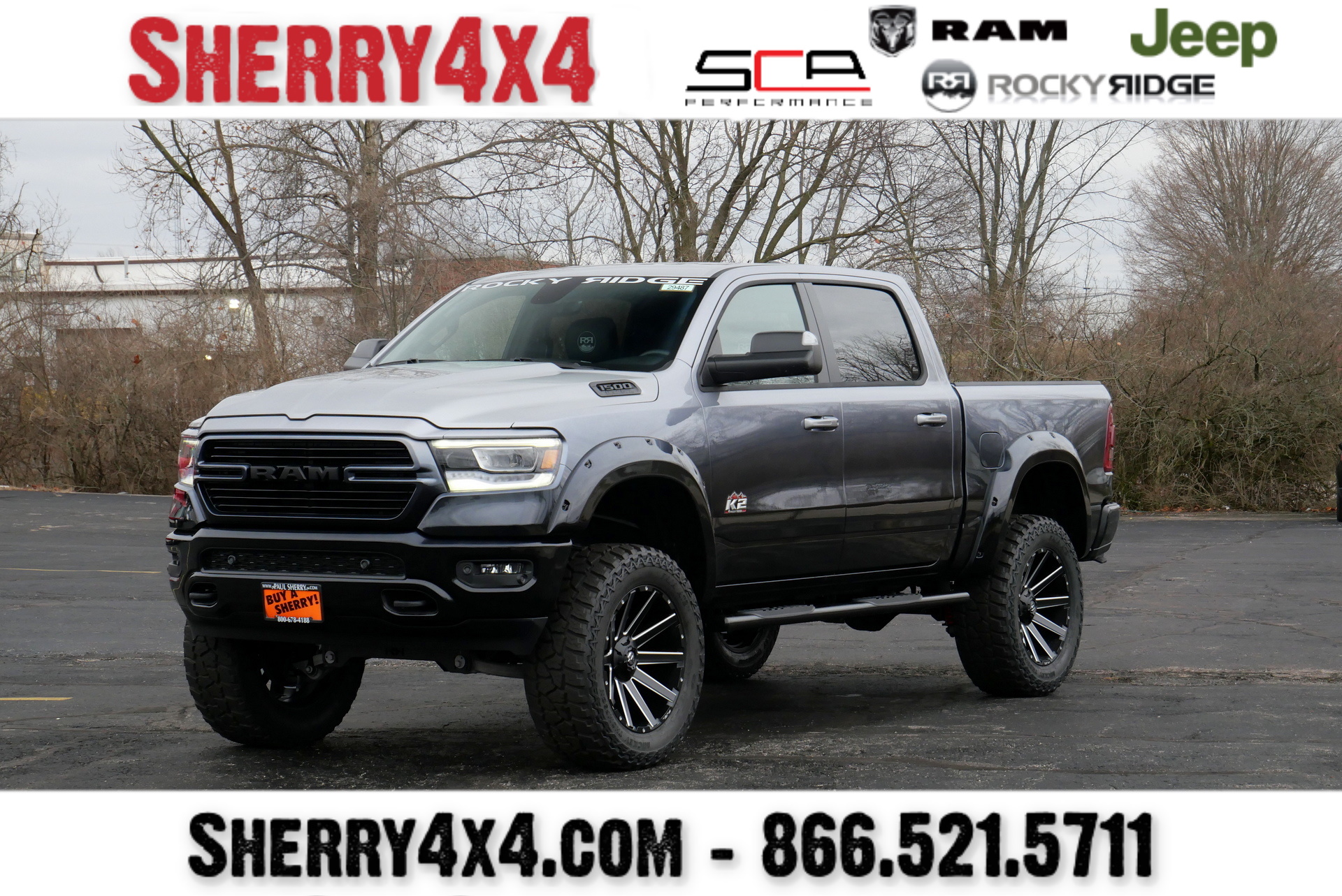 Lifted 2020 Ram 1500 - Rocky Ridge Trucks K2 | 29487T - Sherry 4x4