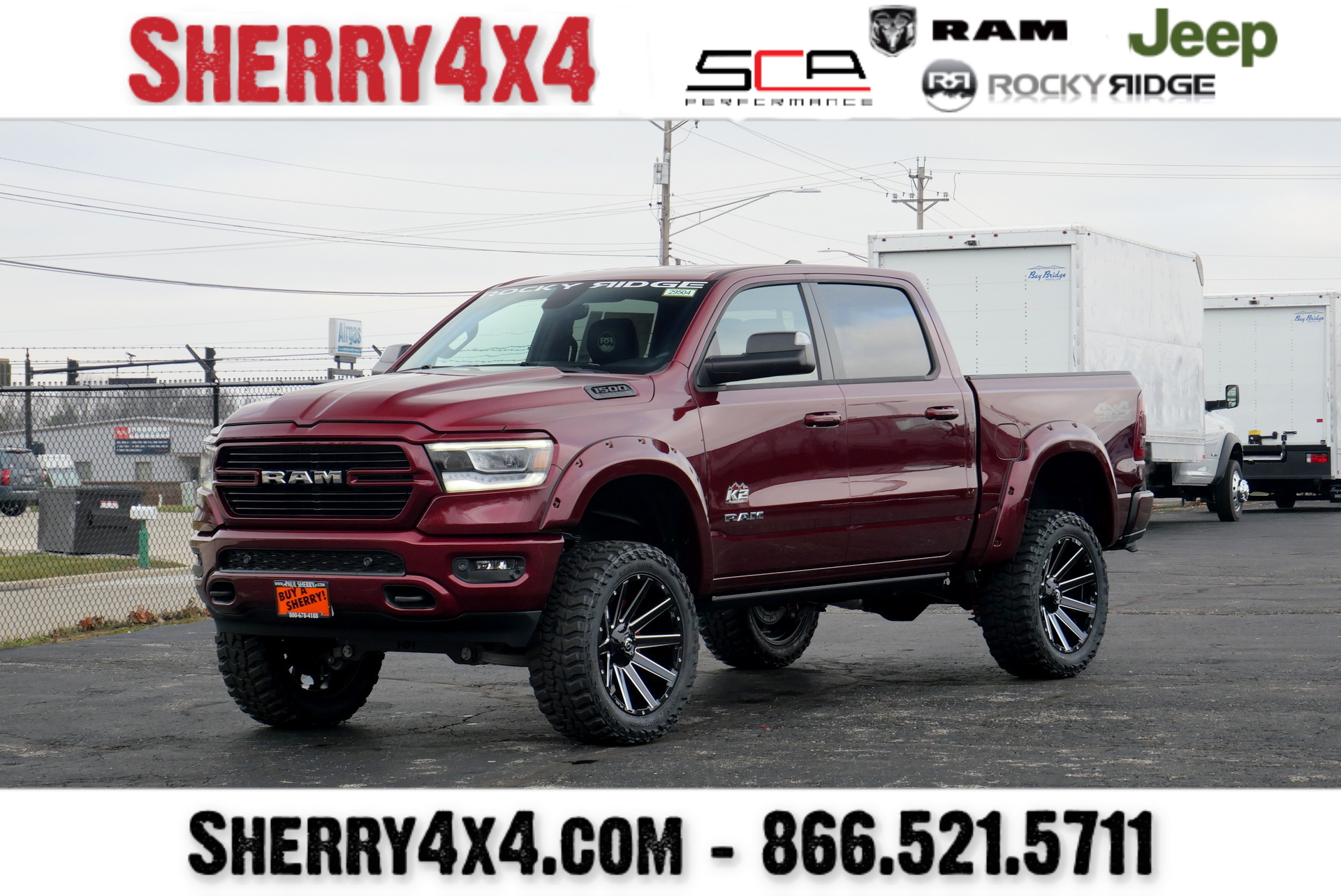 Lifted 2020 Ram 1500 - Rocky Ridge Trucks K2 | 29504T - Sherry 4x4