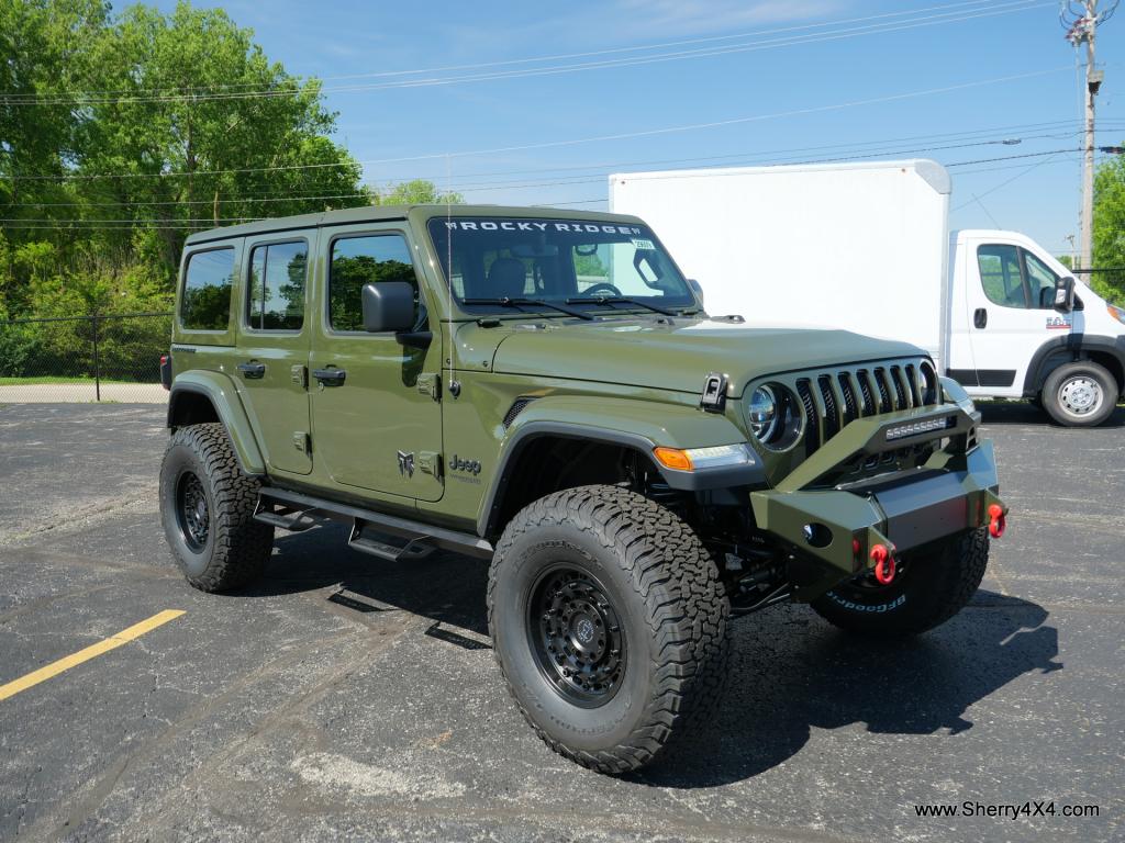 2020 Jeep Wrangler Unlimited - Rocky Ridge Trucks K2 | 29609T - Sherry 4x4