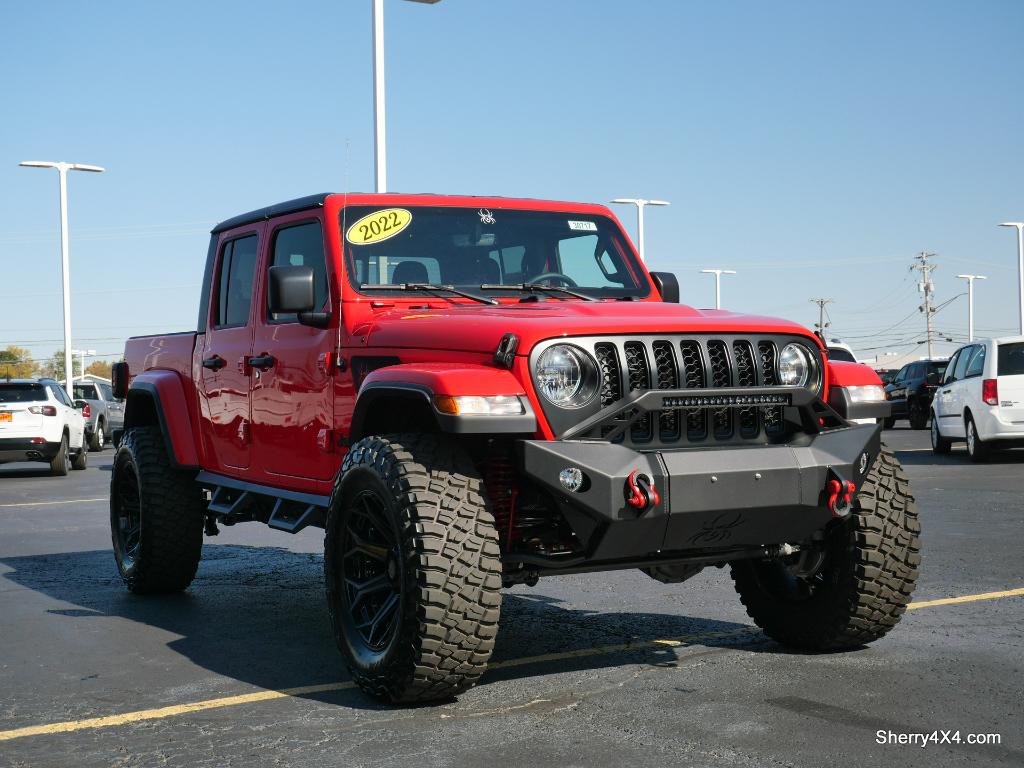 Lifted 2022 Jeep Gladiator - SCA Performance Black Widow | 30717T - Sherry 4x4