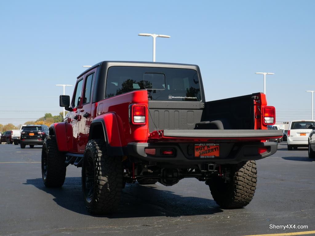 Lifted 2022 Jeep Gladiator - SCA Performance Black Widow | 30717T - Sherry 4x4